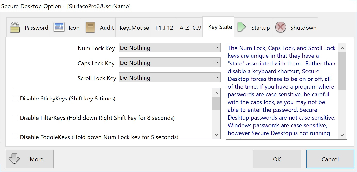 Visual Automation, Inc. - Secure Desktop 11 Tech Specs